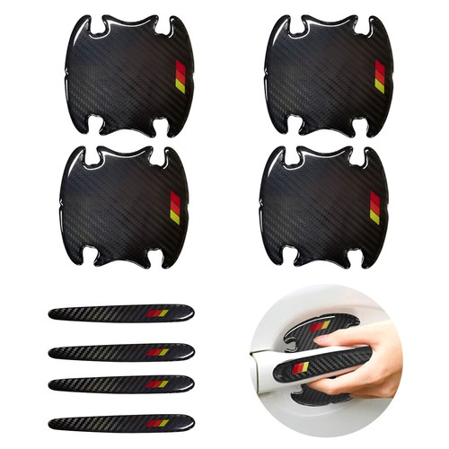 8PCS Car Door Handle Bowl Anti Scratch Sticker Protector Cover ...