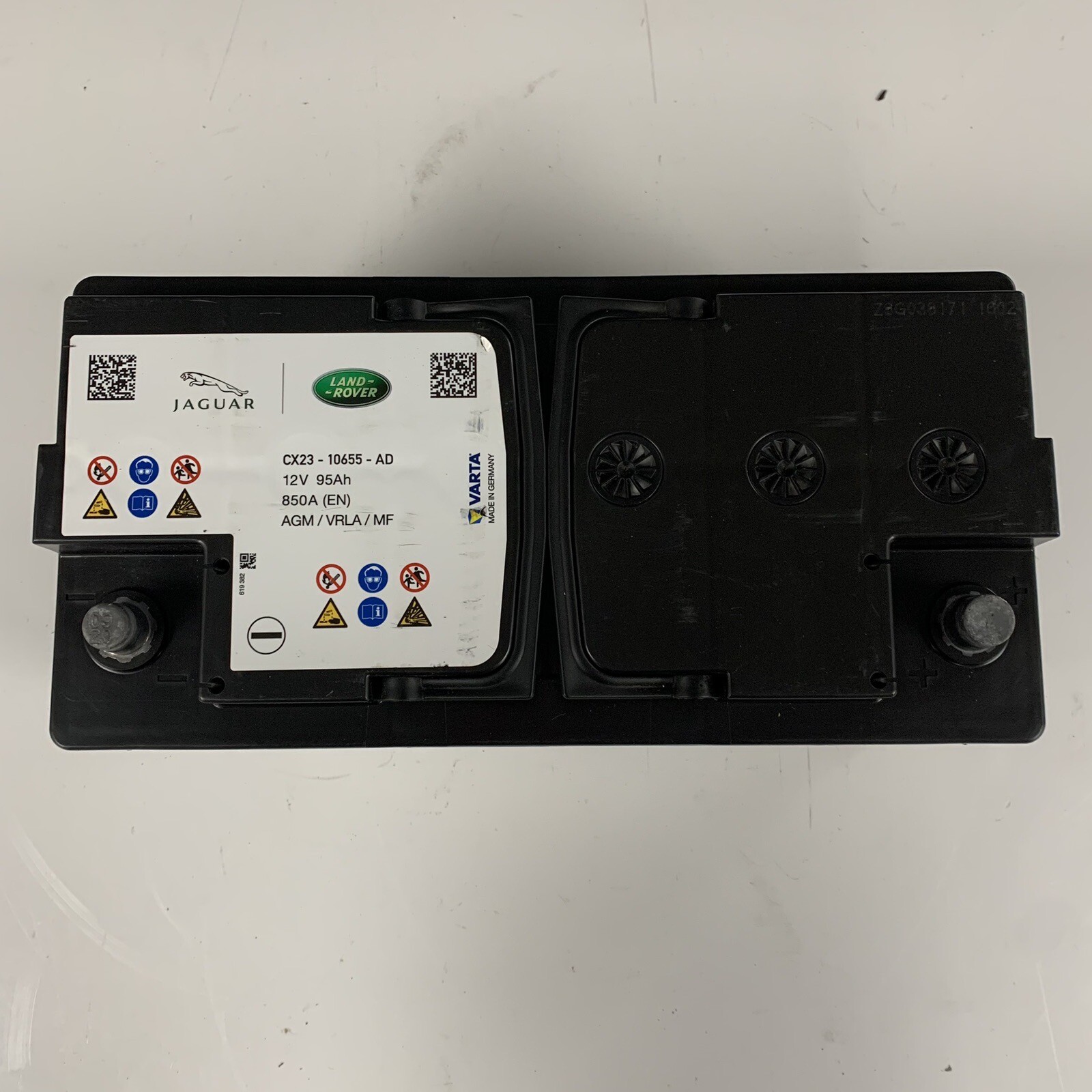 12 Volt 95ah 850Amps Varta 2010 Range Rover L322 Battery | eBay