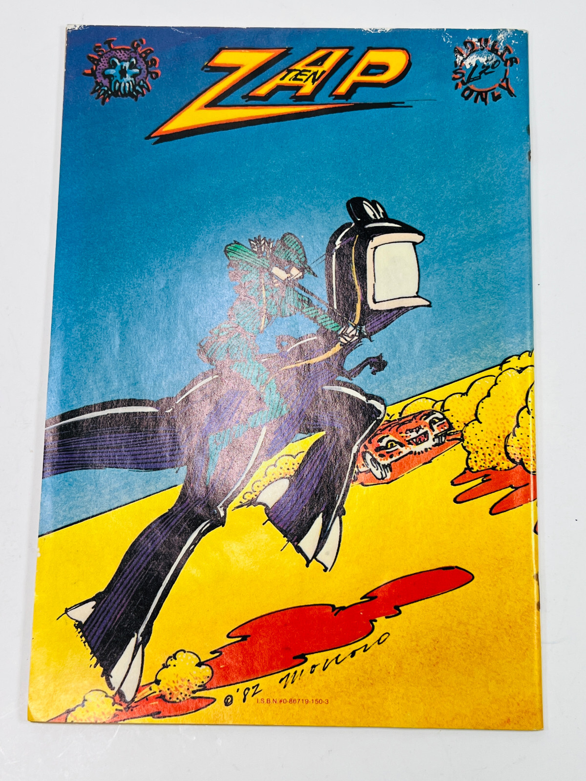 Zap Comix #10 R Crumb, Victor Moscoso, Spain Rodriguez, S Clay Wilson ...