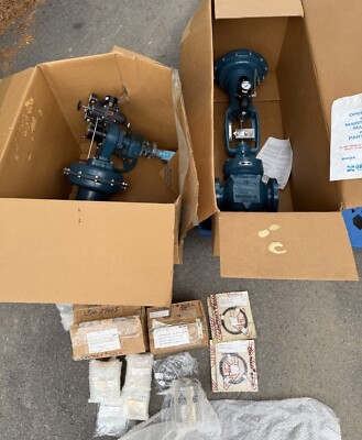 Norriseal 3" 2700A Control Valve RF-02TGS12NX & 285 Butterfly Valve ...