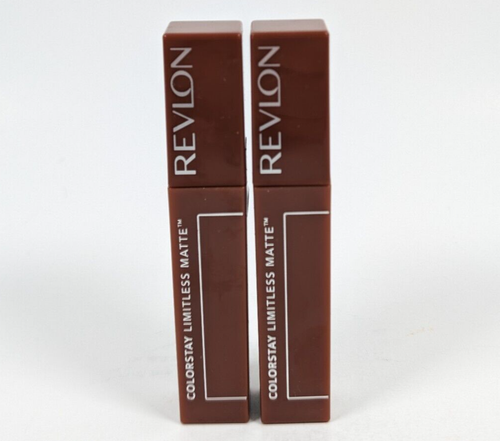 Revlon Colorstay Limitless Matte Liquid Lipstick 2 Pack 004 Model ...