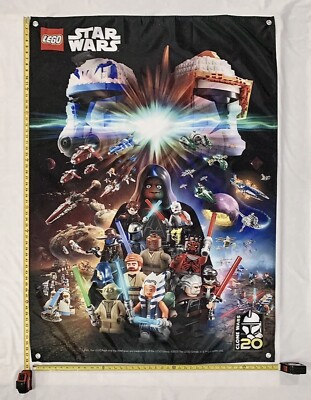 Lego Star Wars Store Display Banner 20th Anniversary | eBay