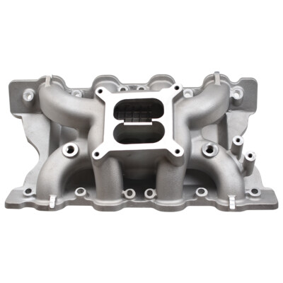 Dual plane Aluminum Carb Intake Manifold for Ford 1970-74 V8 Cleveland ...