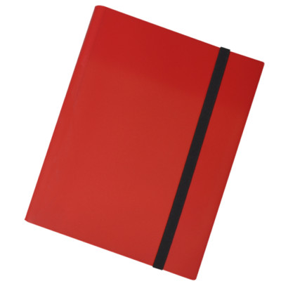 Guardhouse Card Folio RED - 20 9-Pocket Pages Holds 360 Cards Portfolio ...