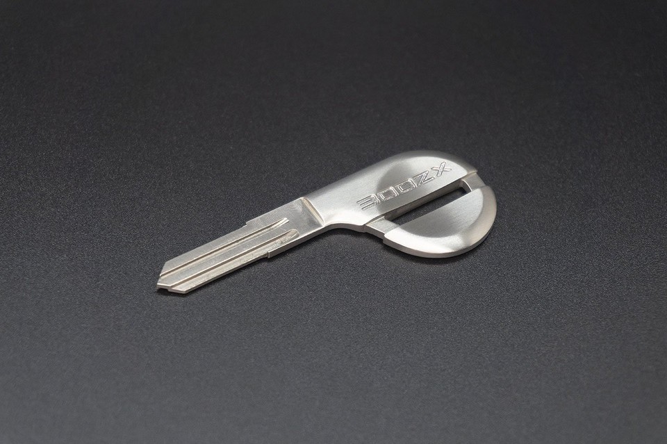 CNC Machined Titanium Key for Z31 / Z32 300ZX - Nismo, Fairlady ...