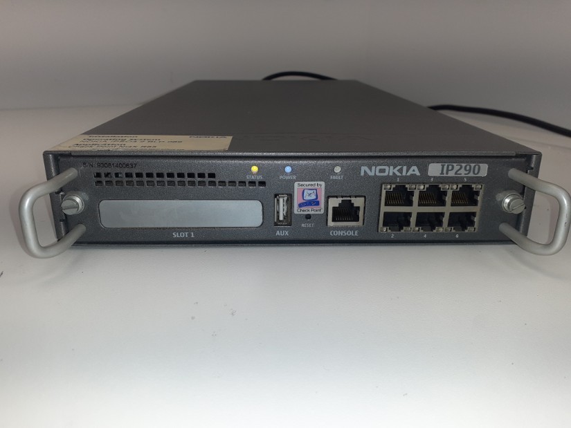 Nokia IP290 Rackmount 6-Port Gigabit Security Firewall VPN System ...