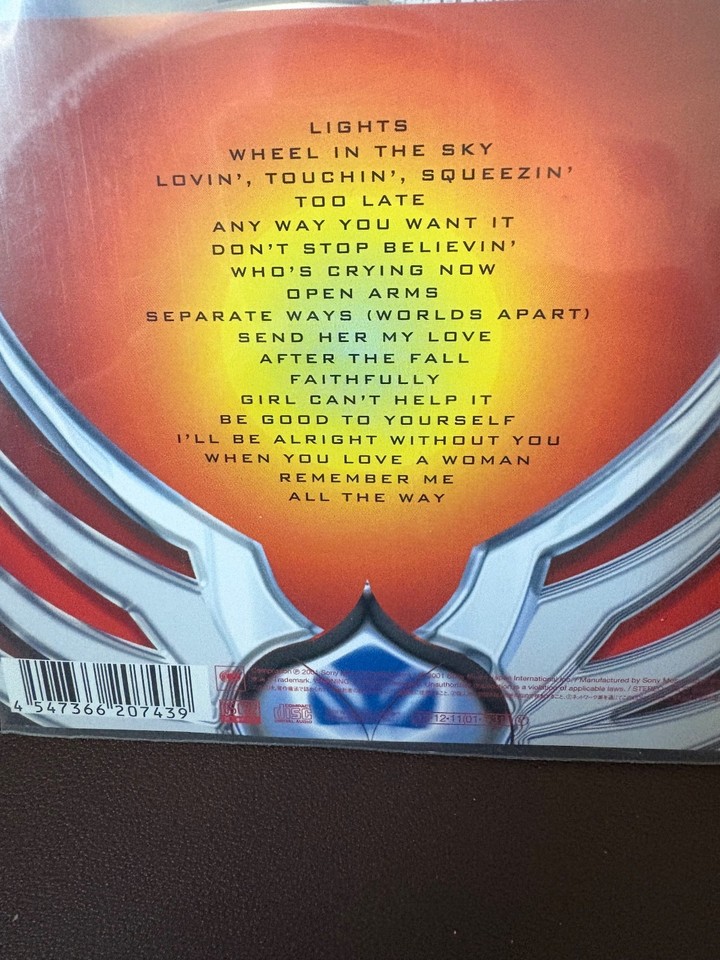 JOURNEY - The Journey Continues ( Hits ) - Blue Spec CD - OBI - Japan | eBay