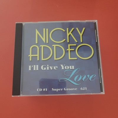 NICKY ADDEO I'll Give You Love CD | eBay