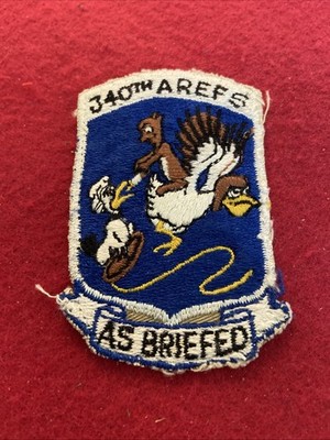 1950s USAF 340th Air Refueling Squadron Patch - Embroidered | eBay