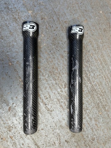 S3 Tech Trials Fork Protectors, Carbon Fibre | eBay UK
