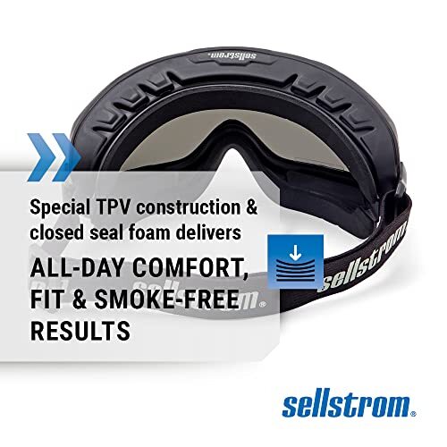 Sellstrom S80226 Safety Goggles & Glasses Wildland Fire OTG Eye ...