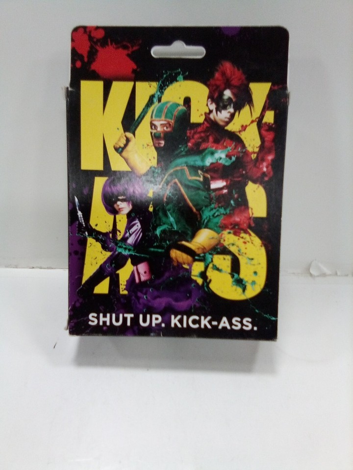 Mezco 2010 KICK ASS & HIT GIRL Shot Glassware DOUBLE SHOT Glasses Set ...