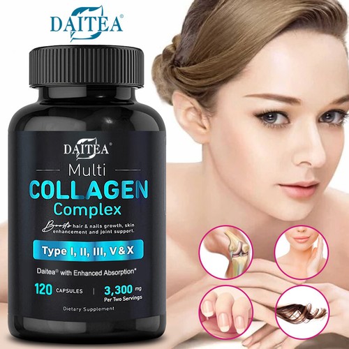 Collagen Complex Capsules - Supports Skin,Hair,Nails,Bone,Joint And Gut ...