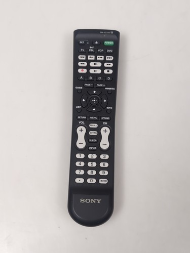 Genuine Sony Universal Remote Control RM-VZ220 4 Device Wide Range 3 LEDs New | eBay