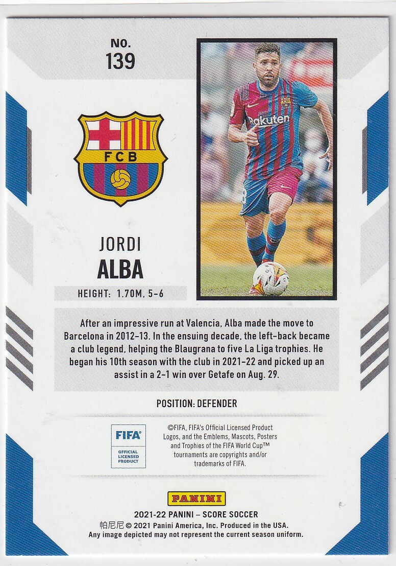 Jordi Alba Fifa 13 Jordi Alba, Alves And Piqué Nominated Defenders