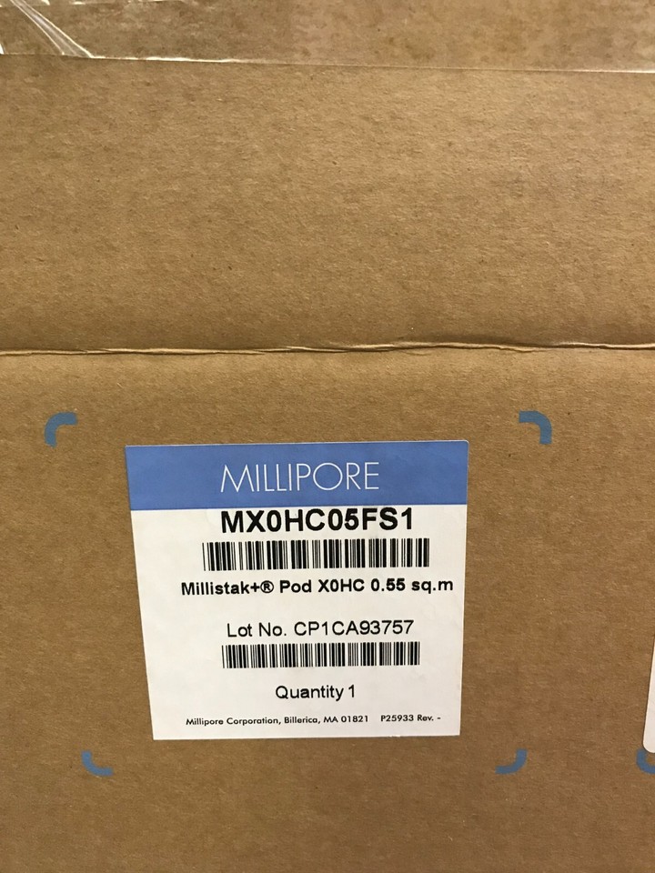 MILLIPORE MX0HC05FS1 Millistak Pod XOHC 0.55sq.m HC Pod Depth Filter | eBay