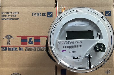 ITRON, WATTHOUR METER KWH, CP3SL, FM9S/36S, 4WY, 20A, 120-480V, SMART ...
