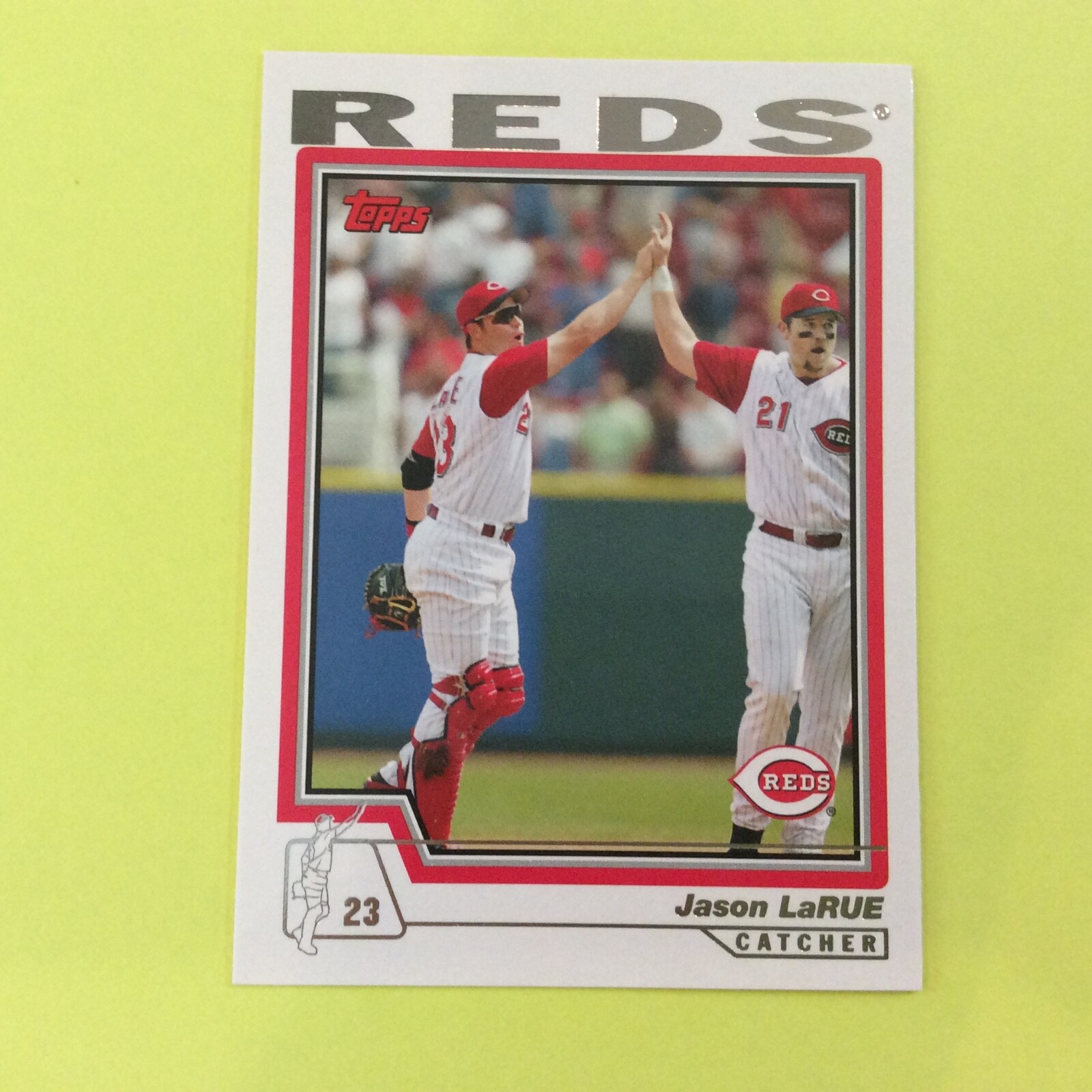 2004 Topps #21 Jason Larue Cincinnati Reds | eBay