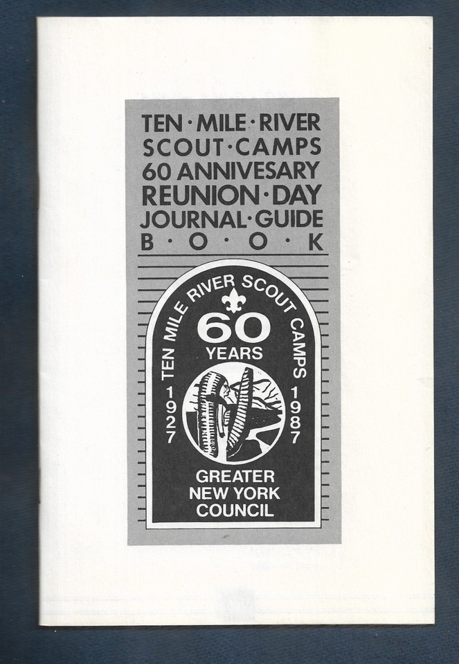 Ten Mile River 60th Anniv 4 pc set 1987:CSP, Patch, Key Ring, Souvenir ...