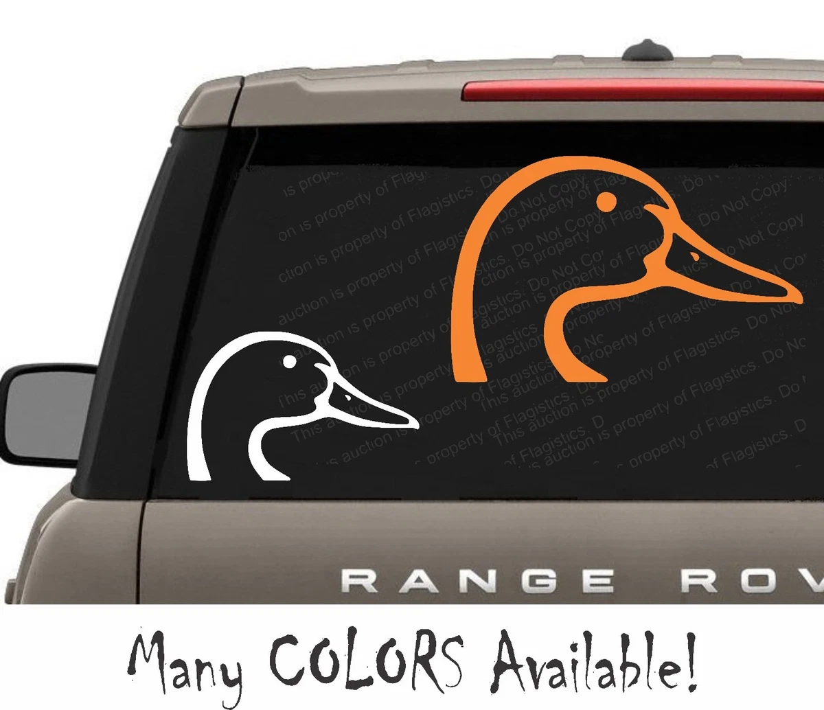 Ducks Unlimited Windshield Decals