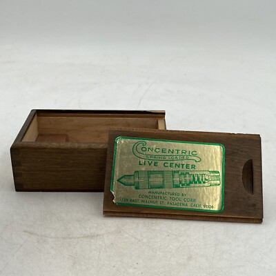 Centers - Concentric Spring Loaded Live Center