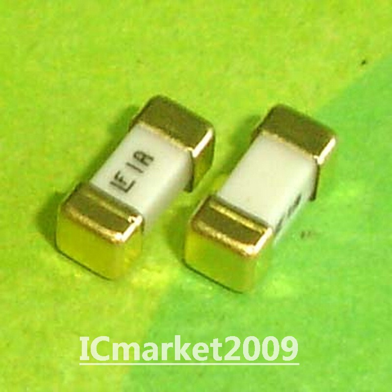 50 PCS 1A 1808 LF1A Littelfuse Fast Acting Surface Mount Fuses 0451001 ...