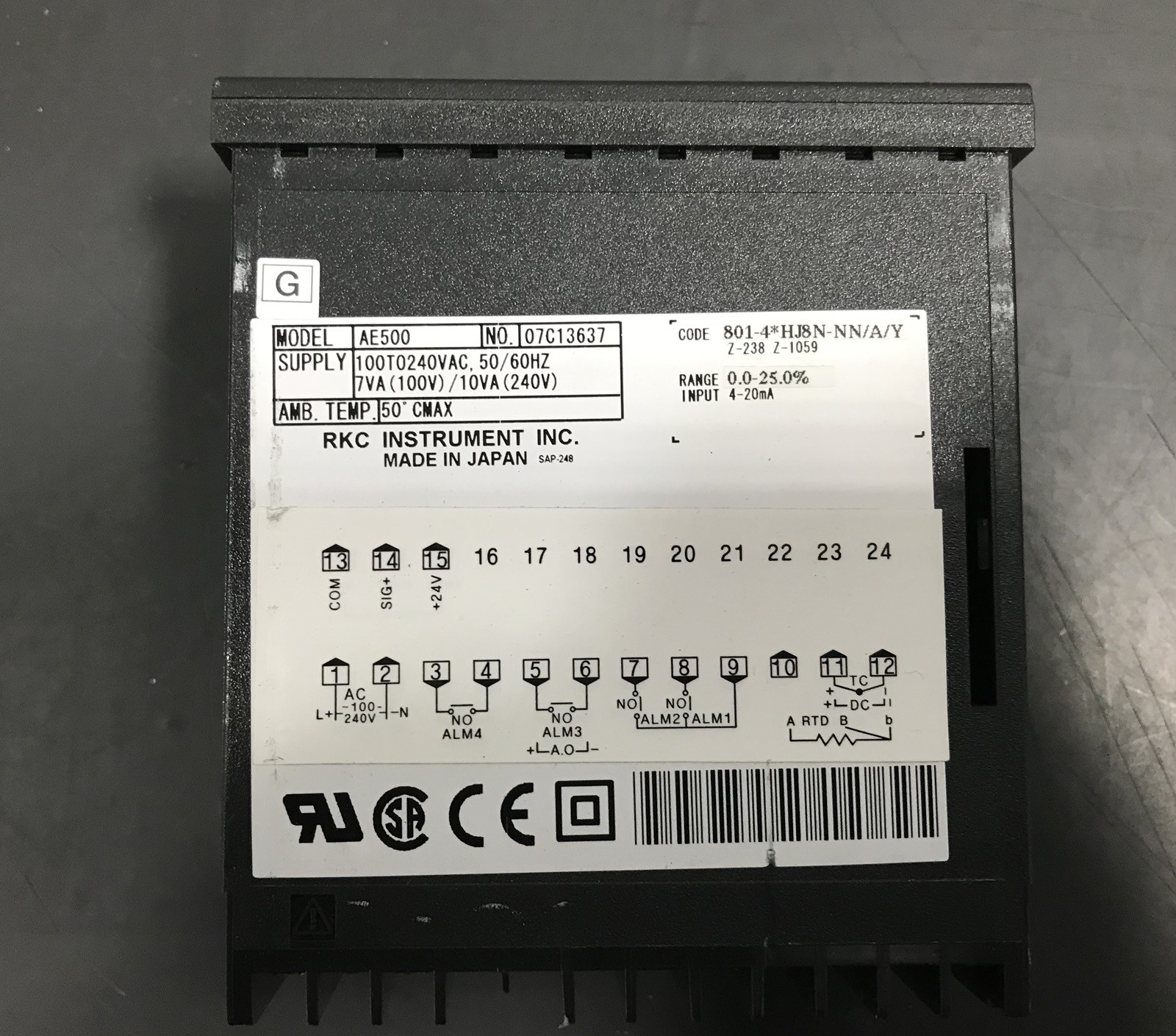 RKC AE500 Temperature Controller | eBay