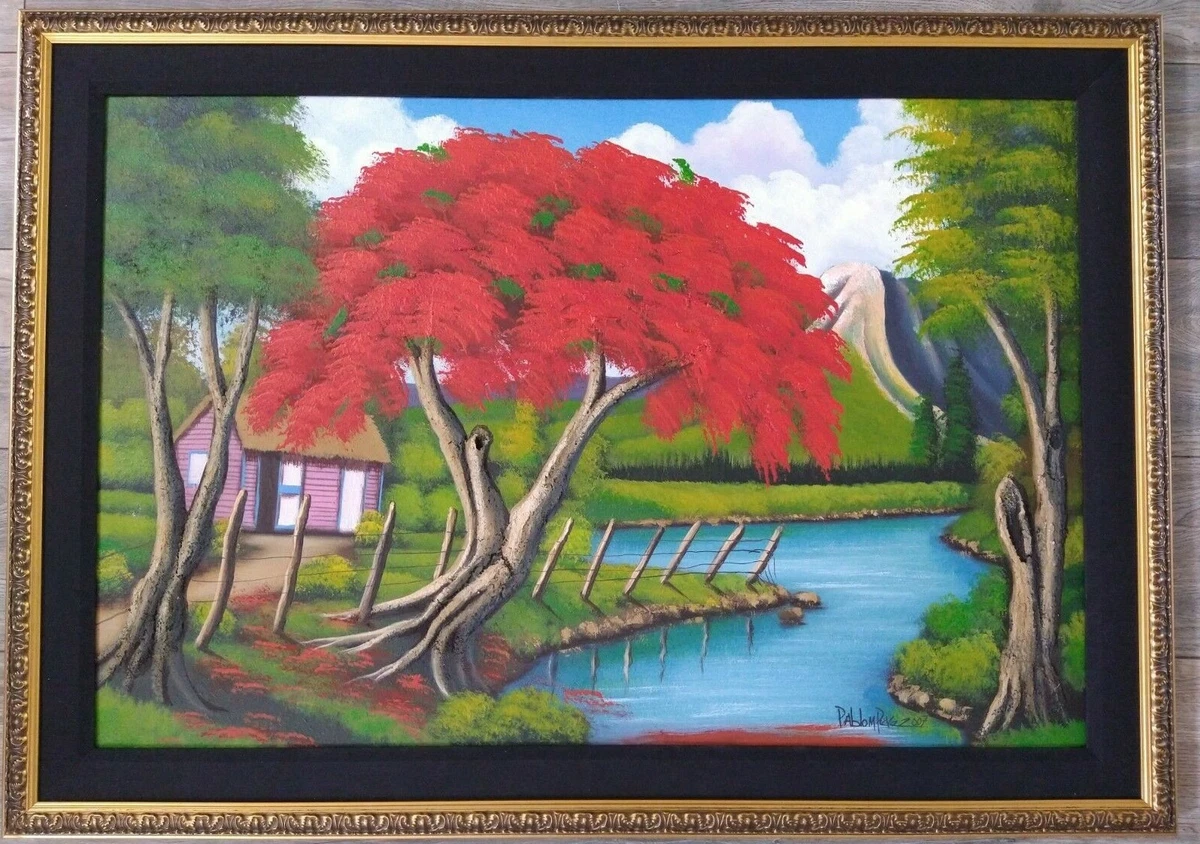 Flamboyant Tree Paintings