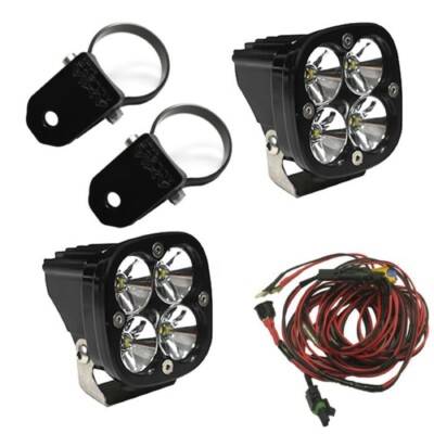 Baja Designs Squadron PRO LED Light 1.75' A-Pillar Mount Polaris RZR XP ...