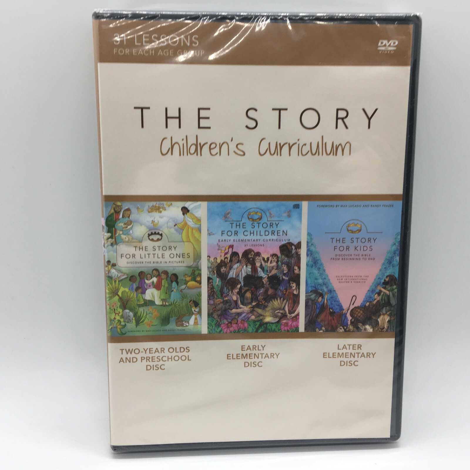 The Story Children's Curriculum: 31 Lessons DVD Zondervan New Free Ship ...