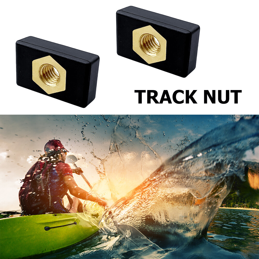 Copper Sliding Nut Kayak Side Track Rail Fishing Rod Pole Holder ...