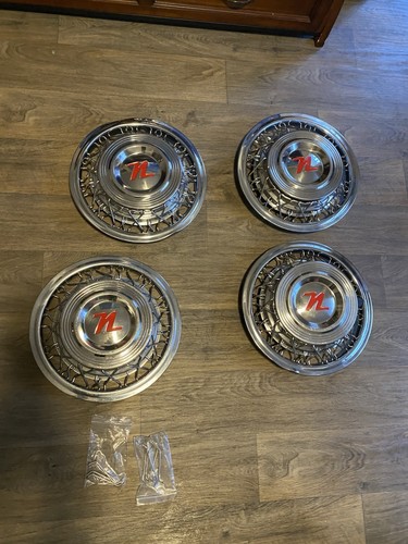 Nash Wire Wheel hubcaps 15 inch 1952-1956 | eBay