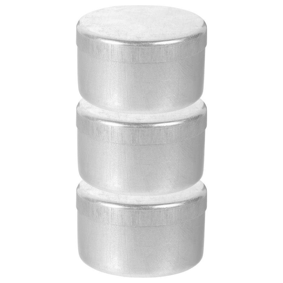 3 Pcs Small Round Container Jars Labs Instrument Weighing Holders ...