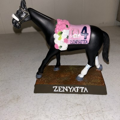 Zenyatta #4 Horse Bobblehead Figurine - Oaklawn Park Hot Springs ...