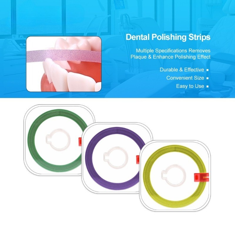 Dental Polishing Strip Composite Resin Polyester Sanding Finishing ...