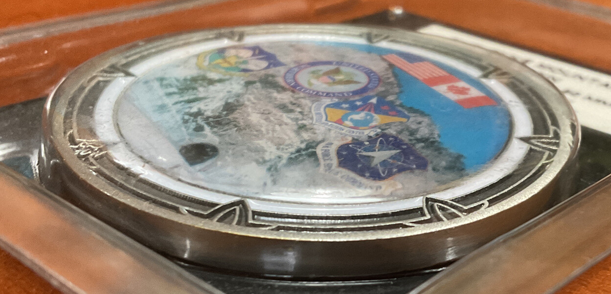 CHEYENNE MOUNTAIN AIR FORCE STATION CHALLENGE COIN | eBay