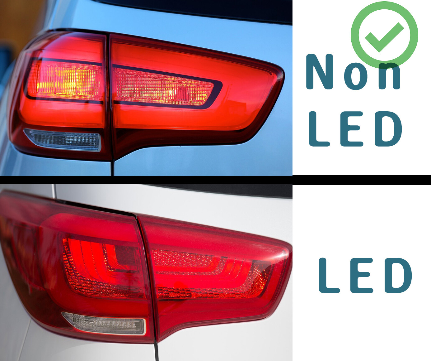 OEM Kia Sportage 2014-2015 Tail Light Lamp LH Outside 92401-3W500 [ Non ...