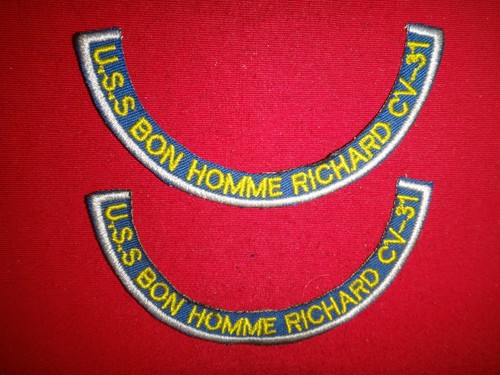 2 Vietnam War US Navy Aircraft Carrier USS BON HOMME RICHARD CV-31 Arcs ...