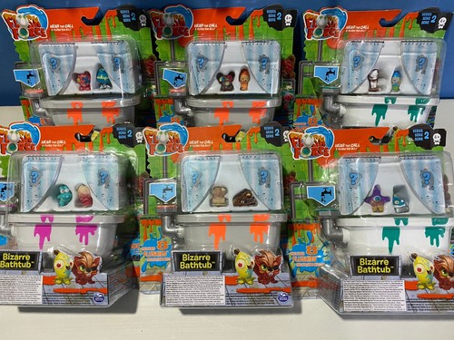 Flush Force BIZARRE BATHTUB 8 Pack surprise flushies Series 2 - LOT OF ...