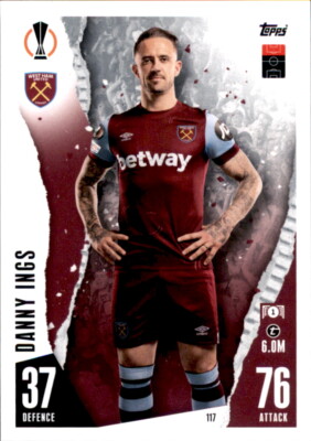 Champions League 2023/24 Trading Card 117 - Danny Ings | eBay.de