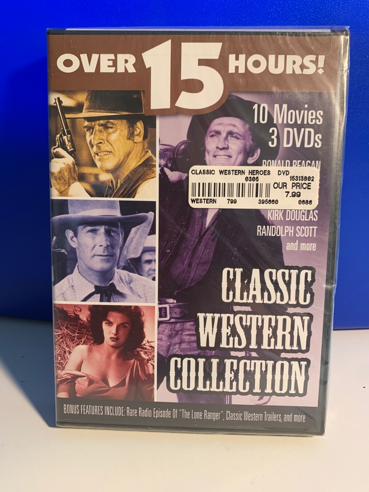 Classic Western Collection (3-DVD) 10 Movies…..........NEW & FACTORY ...