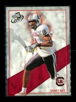 2007 PRESS PASS College Football Card TAR-9 SIDNEY RICE Gamecocks ...
