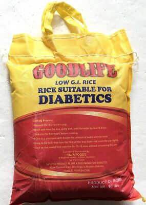 Good Life Low G. I. Rice Suitable for Diabetics - 10 Pound | eBay