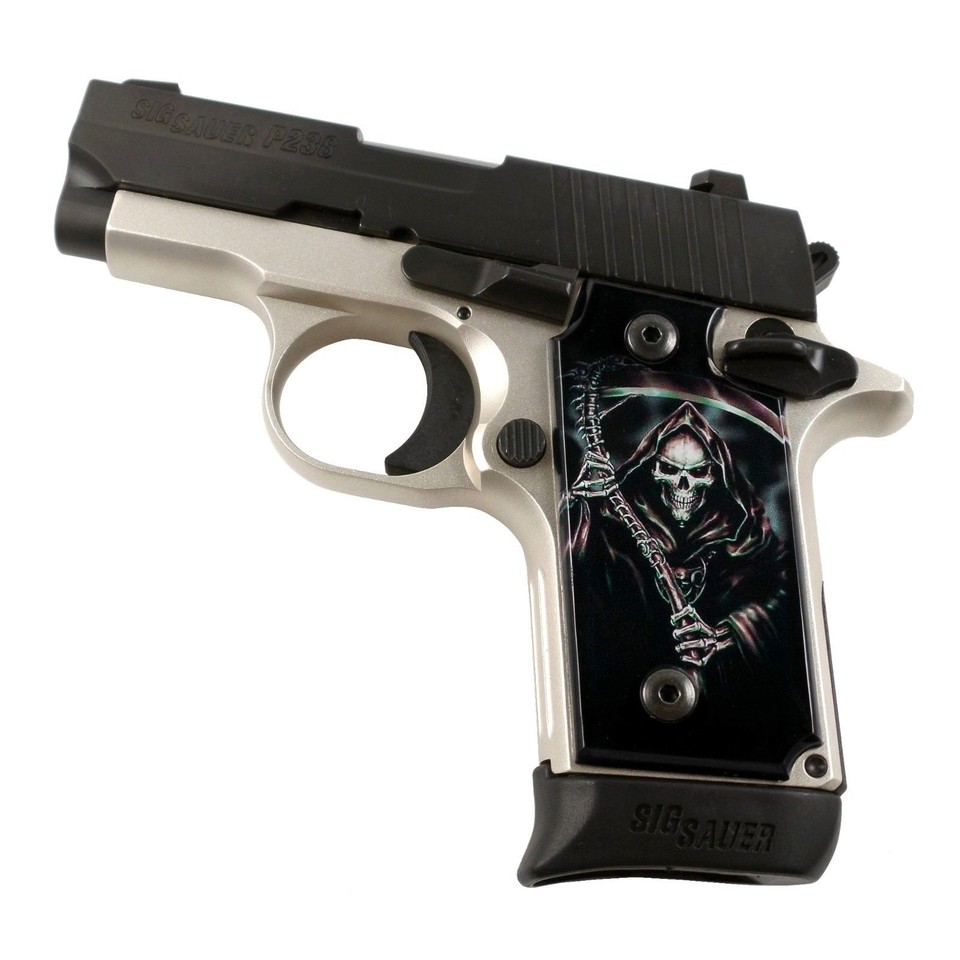 Custom P238 Ambidextrous SPD Acrylic Grips The Ripper | eBay
