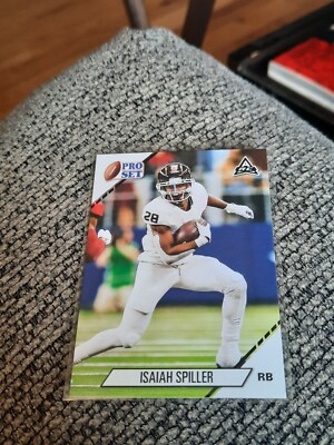 2021 Pro Set Football Isaiah Spiller RC #5 San Diego Chargers | eBay