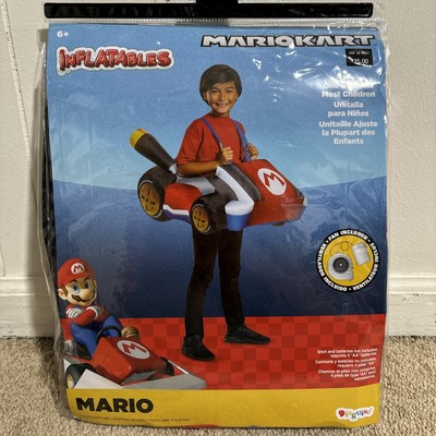 Halloween Mario Kart Inflatable Super Mario Bros Costume Child One Size ...