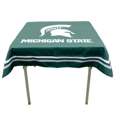 Michigan State University Spartans 48" Table Cloth Overlay | eBay