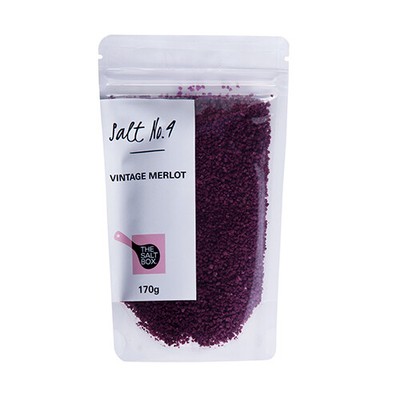 Vintage Merlot Salt 170g Pouch - The Salt Box | eBay