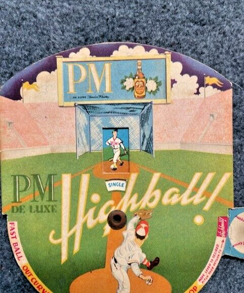 1940's PM Blended Whiskey "Highball" Baseball Handheld Game | eBay