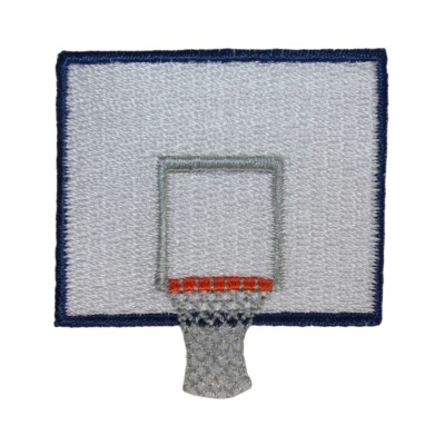 ID 1467 Basketball Back Board Patch Sport Net Ball Embroidered Iron On ...